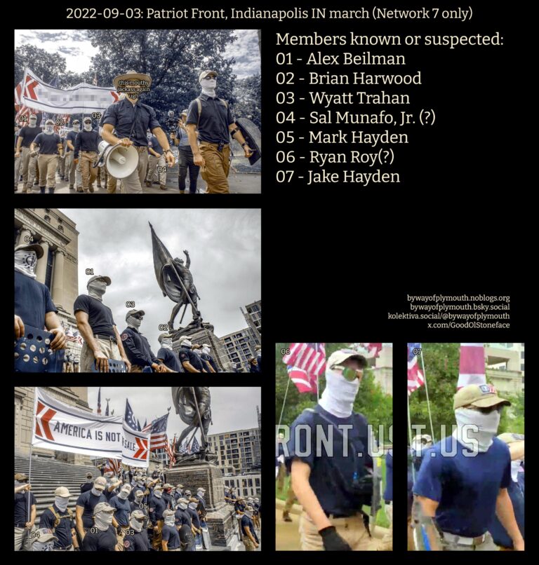 Patriot Front, Network 7 – By Way of Plymouth