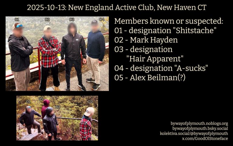 Patriot Front, Network 7 – By Way of Plymouth